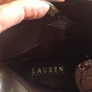 Lauren Ralph Lauren | Shoes | Ralph Lauren Size 92 Brown Leather | Poshmark